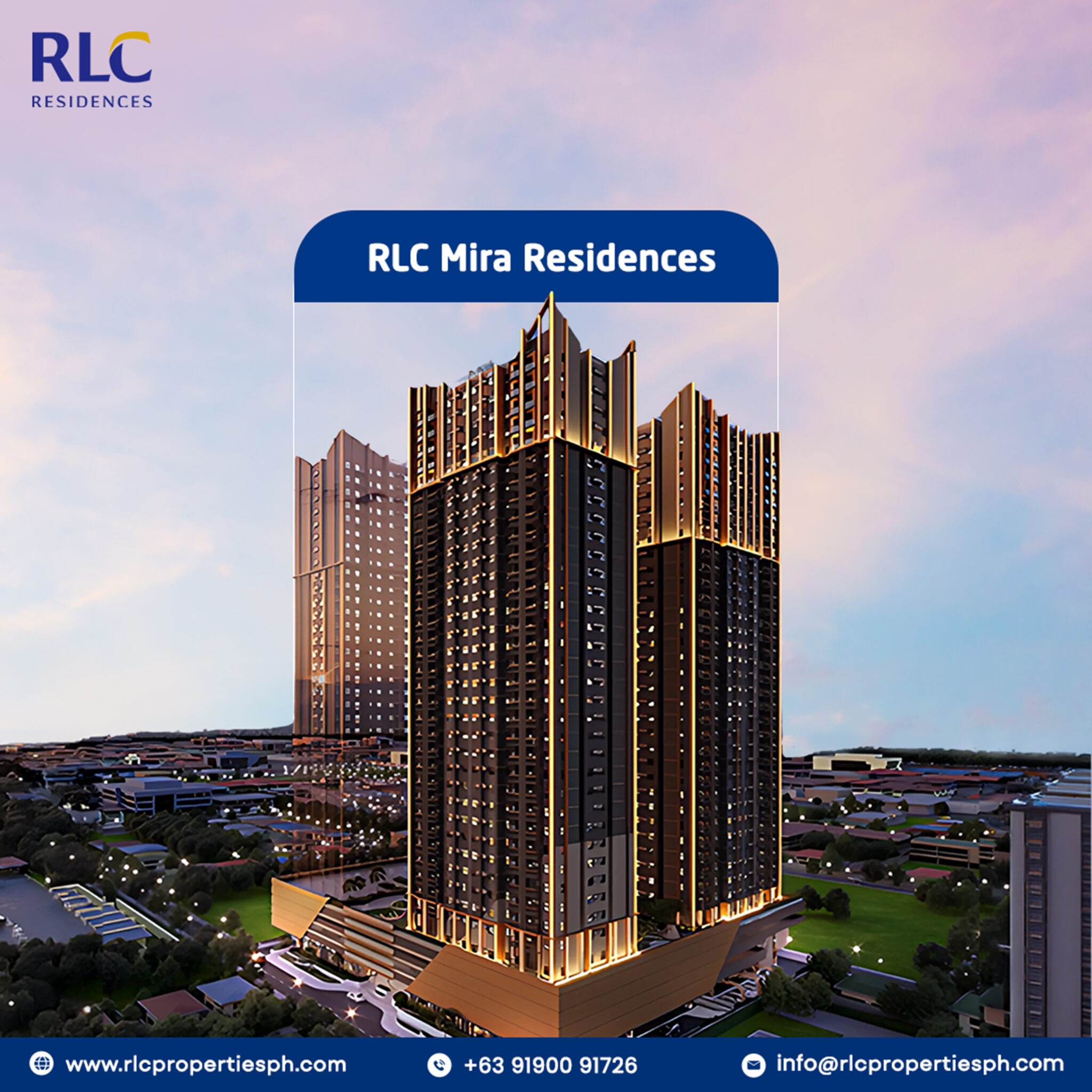 RLC Mira Residences | Condos for Sale Philippines Real Estate